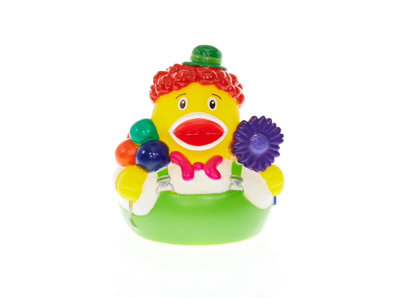 Quietsche-Ente Clown multicolour M131224 - mbw