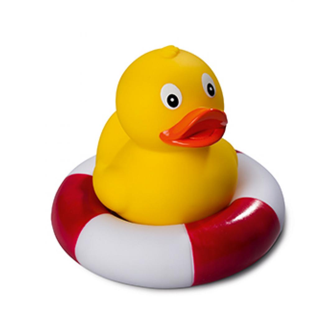 Swim ring for standing ducks white/red M131173 - mbw
