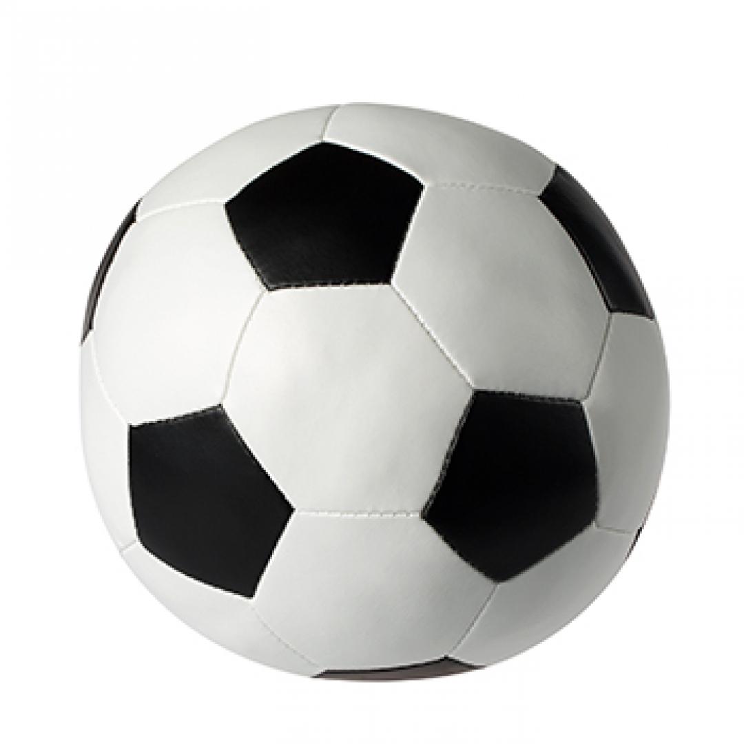 Vinyl soccer ball white/black M160550 - mbw